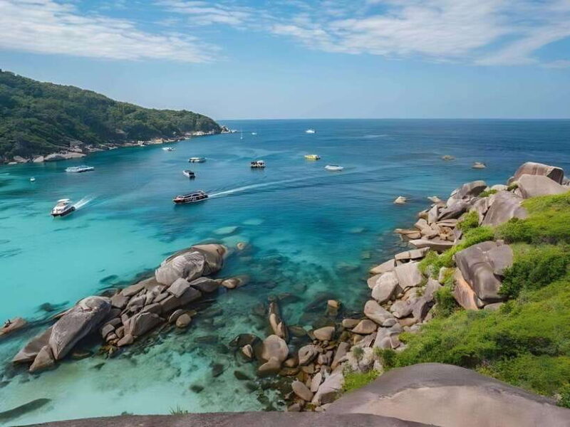 Phuket/Khao Lak: Similan Islands Boat Trip with 3 Meals - Key Points