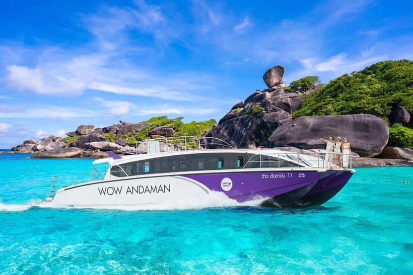 Phuket/Khao Lak: Similan Royal Day Trip by Speed Catamaran - Key Points
