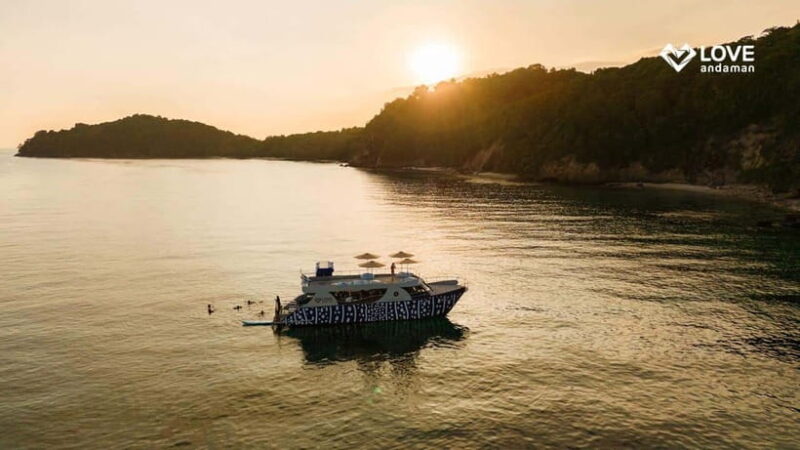 Phuket: Phi Phi Maiton Island Sunset Premium Catamaran Tour - Key Points