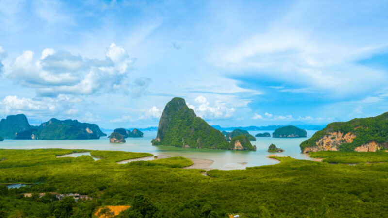 Phuket: Private Luxury Vintage Boat Trip to Phang Nga Bay - Exploring Lod Cave and the Floating Village