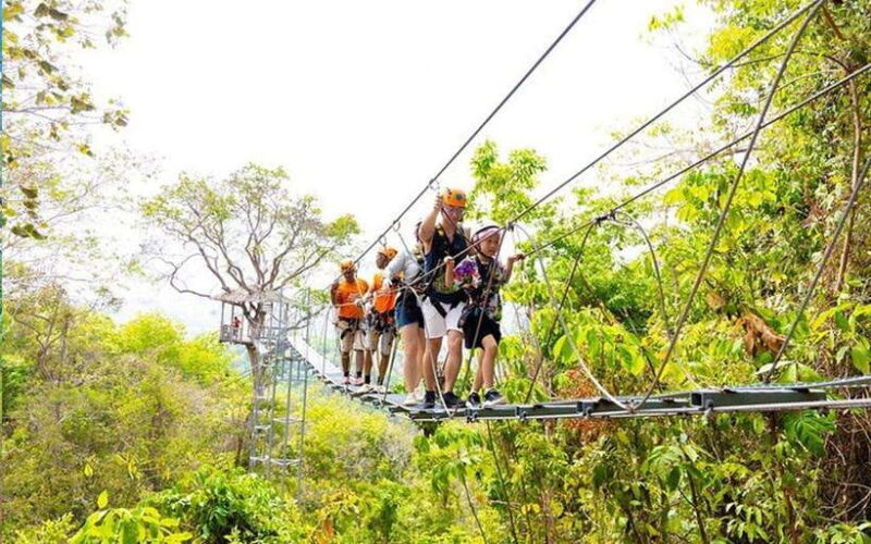 Phuket: Skyline Zipline Adventure Tours 33 platforms - What to Expect at Each Stage of the Tour