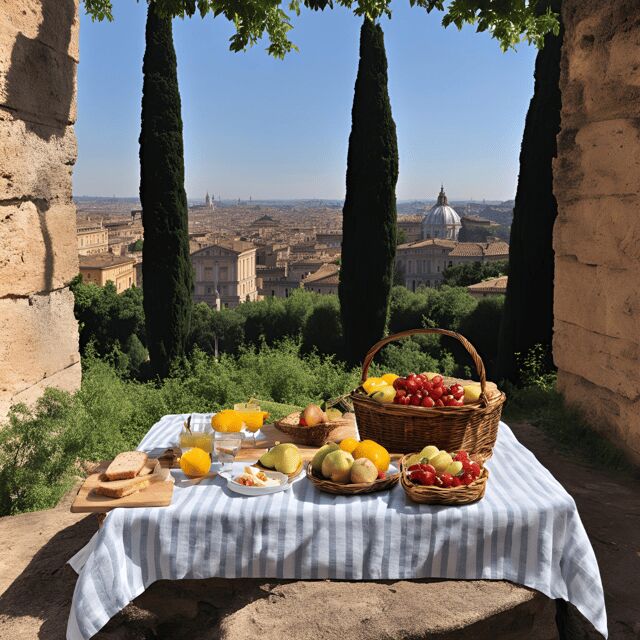 Pic-Nic in Rome with a view of the city based on typical products - Why This Experience Is Worth Considering