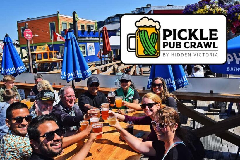 Pickle Pub Crawl: Ferry Rides and Appetizers - An Authentic, Water-Backed Pub Crawl in Victoria
