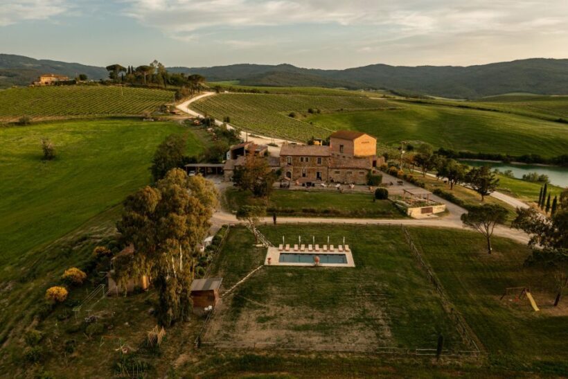 Picnic in vineyards with Bottle of Brunello di Montalcino - Key Points