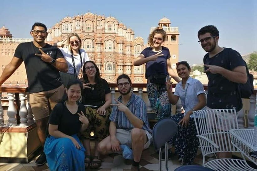 Pink City Jaipur Heritage & Cultural Guided Walking Tour - Major Stops and Hidden Gems