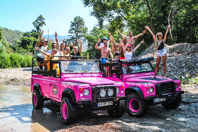 PINK JEEP TOUR - Alanya Jeep Safari - Pickup and Meeting Point
