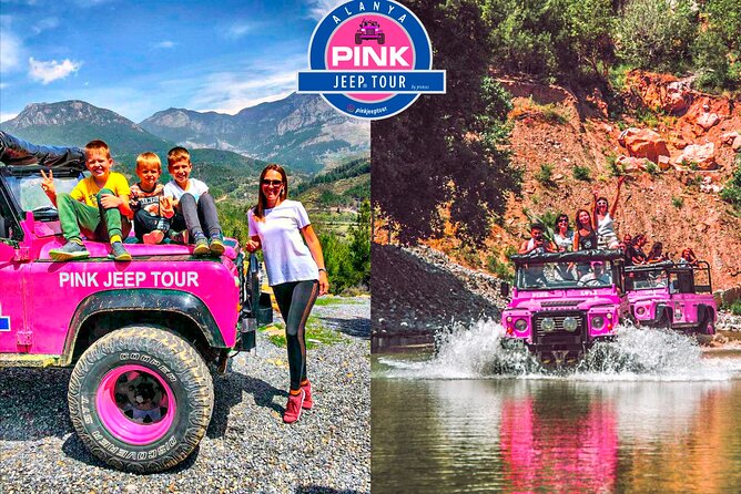 PINK JEEP TOUR - Alanya Jeep Safari - Exploring the Taurus Mountains