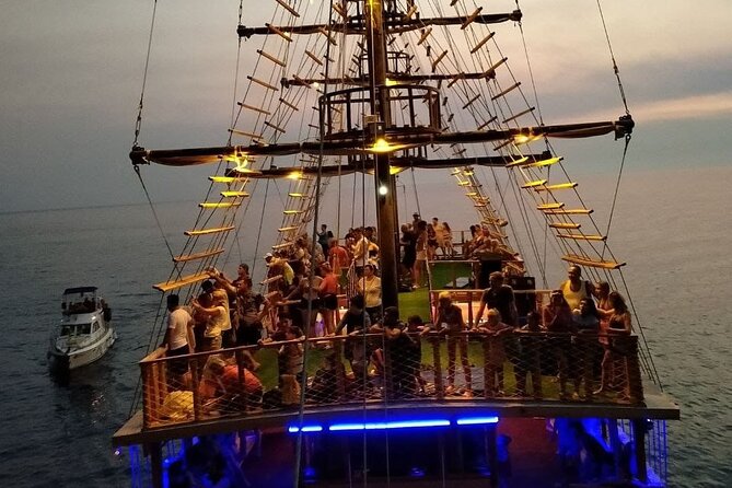 Pirate Boat Tour With Foam Party in Alanya - Schedule