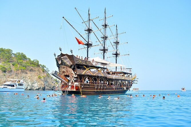 Pirate Boat Trip ,Lunch, Drinks&Transfer From Belek,Antalya,Kemer - Key Points