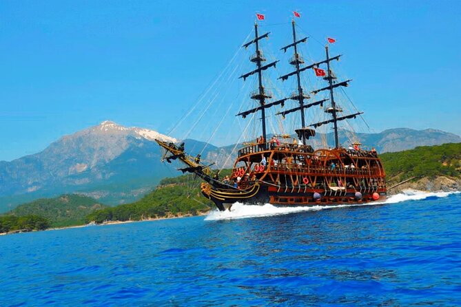 Pirate Boat Trip ,Lunch, Drinks&Transfer From Belek,Antalya,Kemer - Boat Tour Highlights