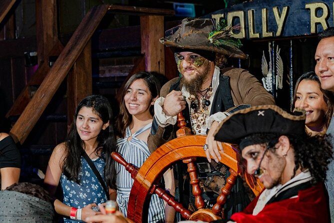 Pirate Ship Jolly Roger with Dinner and Open Bar - Key Points