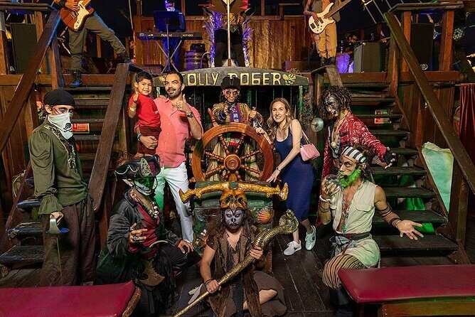 Pirate Ship Jolly Roger with Dinner and Open Bar - Authenticity and Entertainment Quality