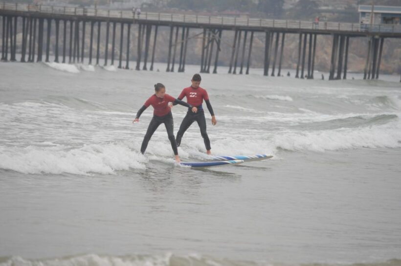 Pismo Beach: Private Group Surf Lesson- all equip included! - Key Points