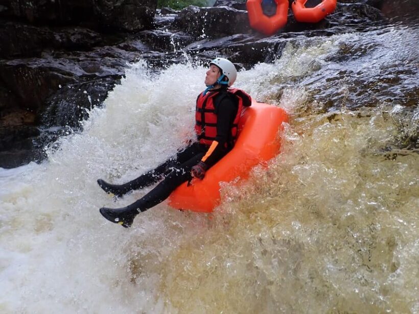 Pitlochry, Perthshire: RIVER TUBING - River Tummel - A Balanced Perspective