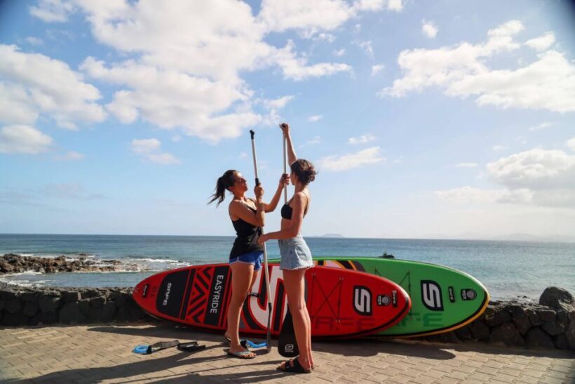 Playa Blanca: Stand up paddle class for beginners - What To Expect During the Session