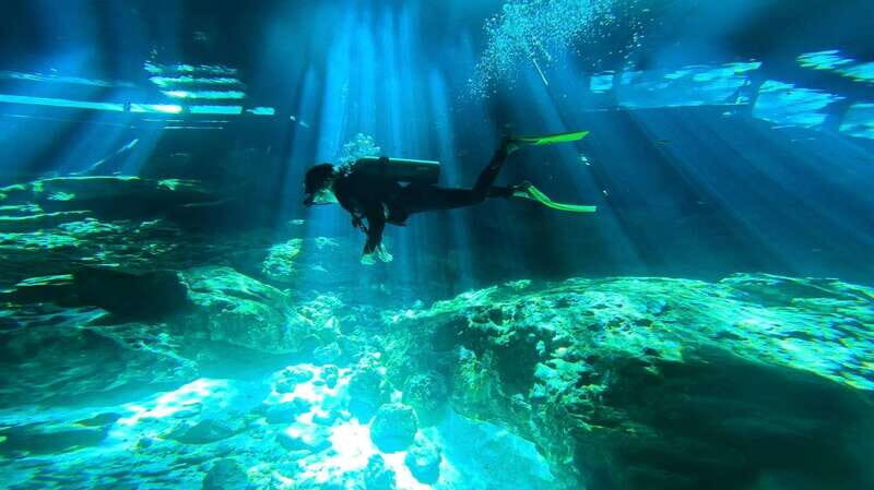 Playa del Carmen: Dos Ojos Cenote 2 scuba dives without tran - Exploring the Dos Ojos Cenote: A Clear-Ceremony Underwater Adventure