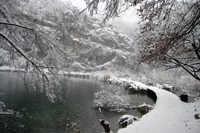 Plitvice Lakes Frozen Landscape Private Hiking Day Trip from Zagreb - Key Points