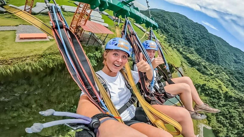 Pokhara: Bungee Jump and Skyscreamer Swing Combo - Key Points
