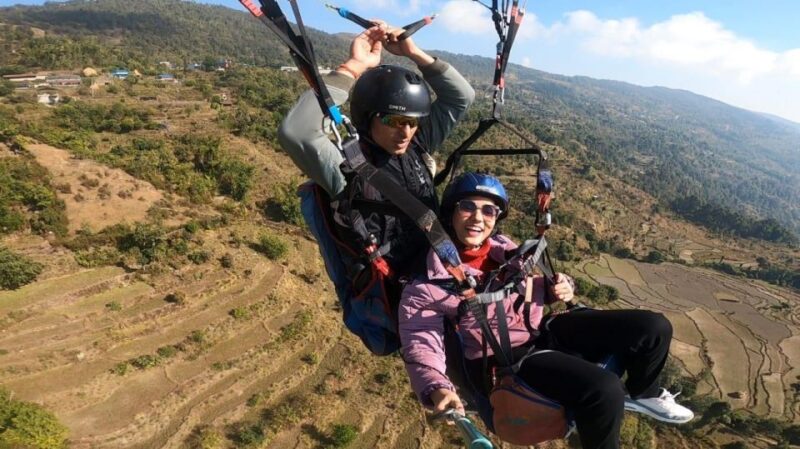 Pokhara: Paragliding over Phewa Lake with Panoramic View - The Landing and Return
