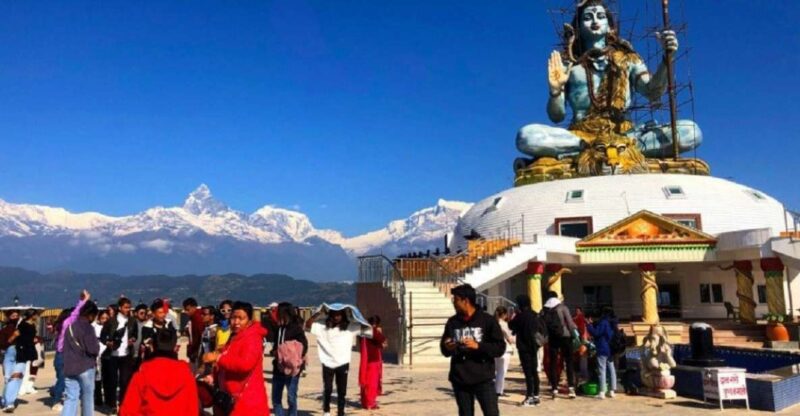 Pokhara: Pokhara Highlights Tour by Bus - World Peace Pagoda