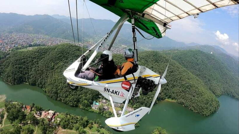 Pokhara Ultralight: AIR TREKK of the Himalayas (90 minutes) - The Actual Experience: Views and Atmosphere