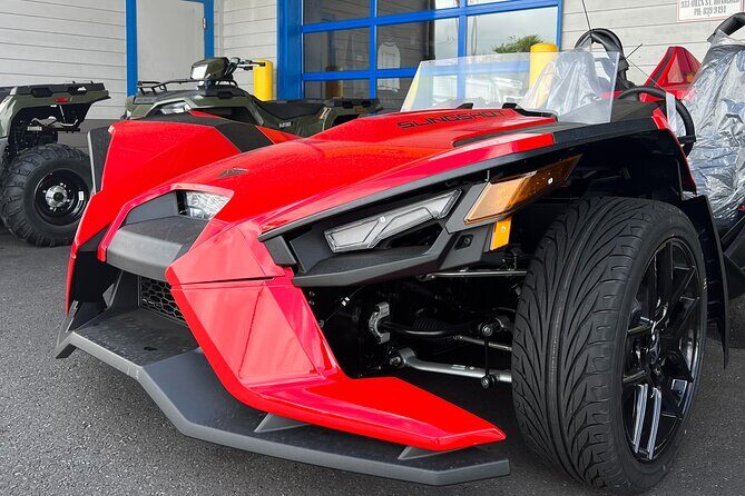 Polaris Sling Shot Rental - SL w/ Tech Package - Metalic Red - An In-Depth Look at the Polaris Sling Shot Rental Experience