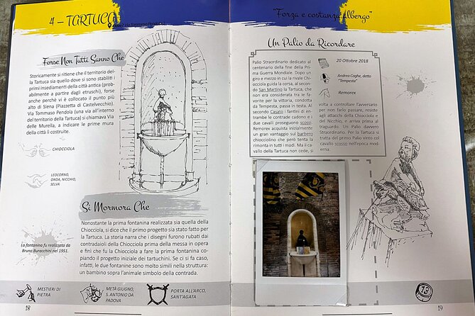 PolaTour The 17 Fountains of the Contradas of Siena - Analyzing the Value