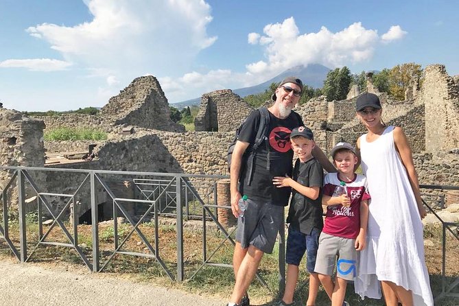 Pompeii Skip The Line Guided Tour for Kids & Families - Customized Private Tour Option