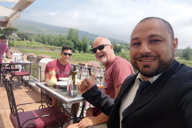 Pompeii, Vesuvius & Wine Tasting Private day Tour - Savoring Vesuvius Wine and Traditional Pasta