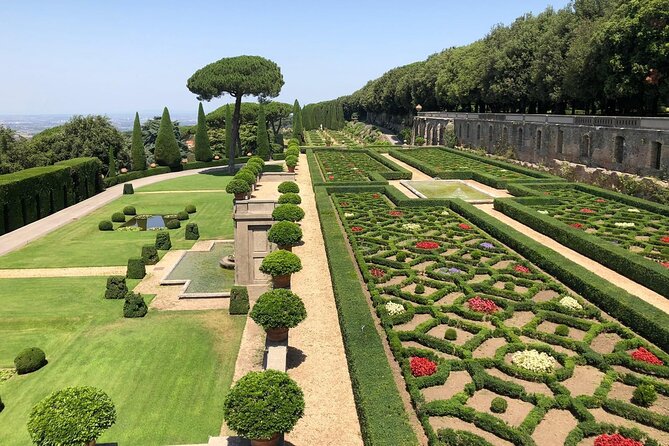 Pontifical Villa Gardens at Castel Gandolfo Audio-Guided Minibus Tour - Key Points