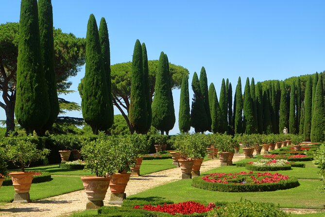 Pontifical Villa Gardens at Castel Gandolfo Audio-Guided Minibus Tour - FAQs