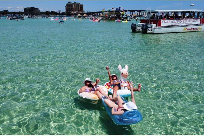 Pontoon Boat Rental with 2 Slides from Fort Walton Beach - Location and Meeting Point