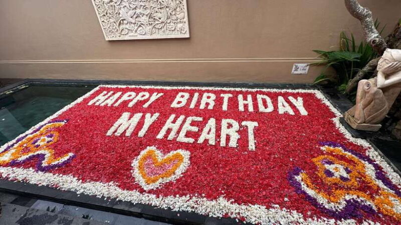 Pool Flower Decoration in Bali: All Inclusive - Key Points