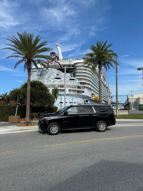 Port Canaveral Cocoa: Transportation to Orlando Airport MCO - Key Points