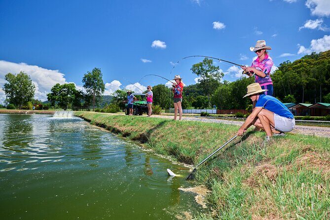 Port Douglas Tour Hook-A-Barra with Lunch - Key Points