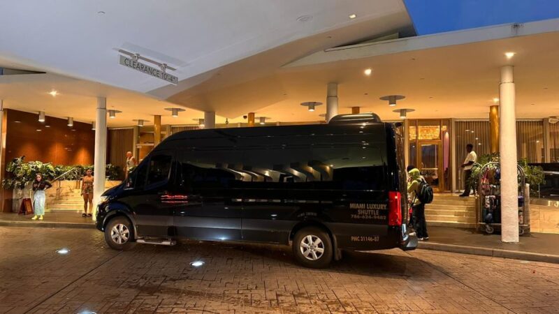 Port of Miami Shuttle to Miami Airport or Hotel in Miami - How the Service Works