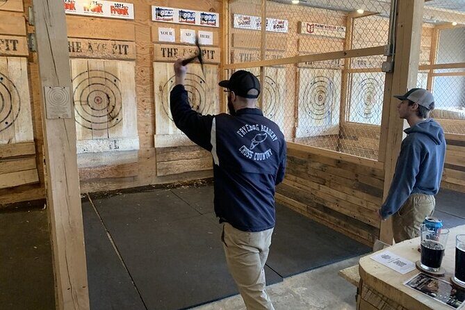 Portland Axe Throwing and Two Local Breweries Van Tour - Key Points
