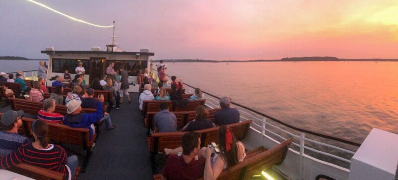 Portland: Casco Bay Sunset and Lighthouse Cruise - The Itinerary in Detail
