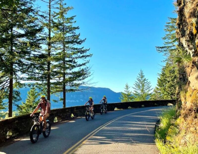 Portland: E-Bike Tour at Multnomah Falls - Key Points