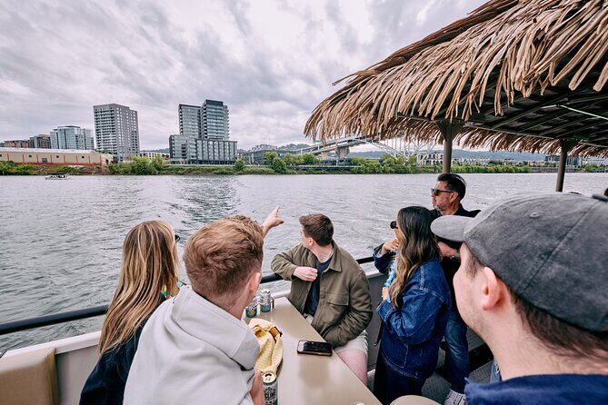 Portland River Tour to Willamette Waterfall  3 Hours - The Atmosphere Aboard the Tiki Boat