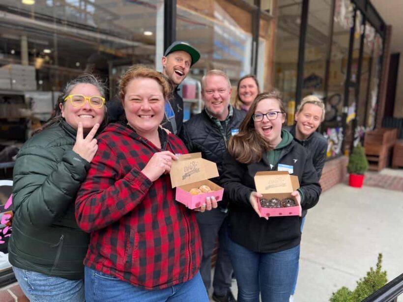 Portland: Walking Food Tour  Warm Donuts & History - Key Points