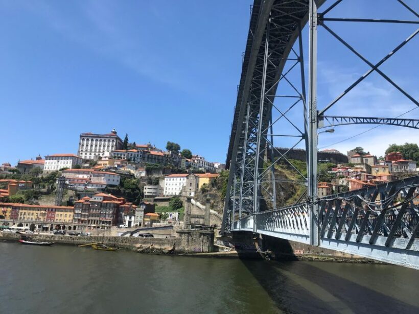 Porto + port cellar visit and tasting + sardine factory tour - Lunch with a View