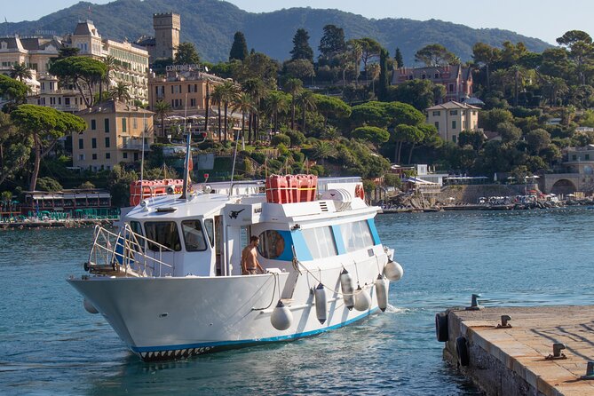 Portofino Boat and Walking Tour With Pesto Cooking & Lunch - Taking in the Art of Pesto Making