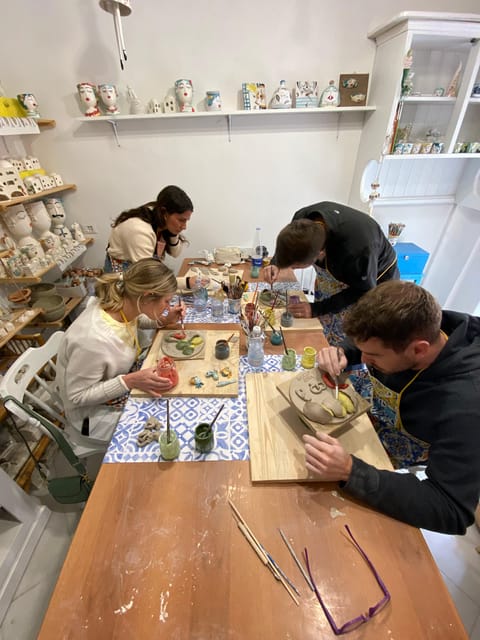 Positano: Ceramic Class Experience - Behind the Scenes With Claudia