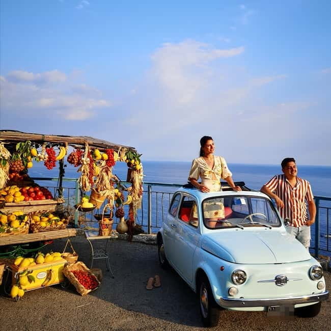 Positano/Praiano: Iconic Fiat 500 Private Amalfi Coast Tour - The Charm of a Classic Italian Ride