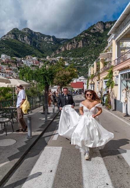 Positano : professional photo shoot 'Trash the dress' - The Sum Up