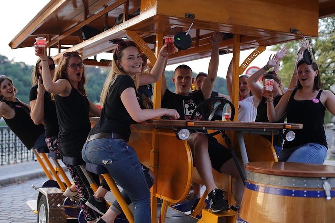 Prague: 1,5- Hour Beer Bike with Unlimited Czech Beer - Who Should Skip This?