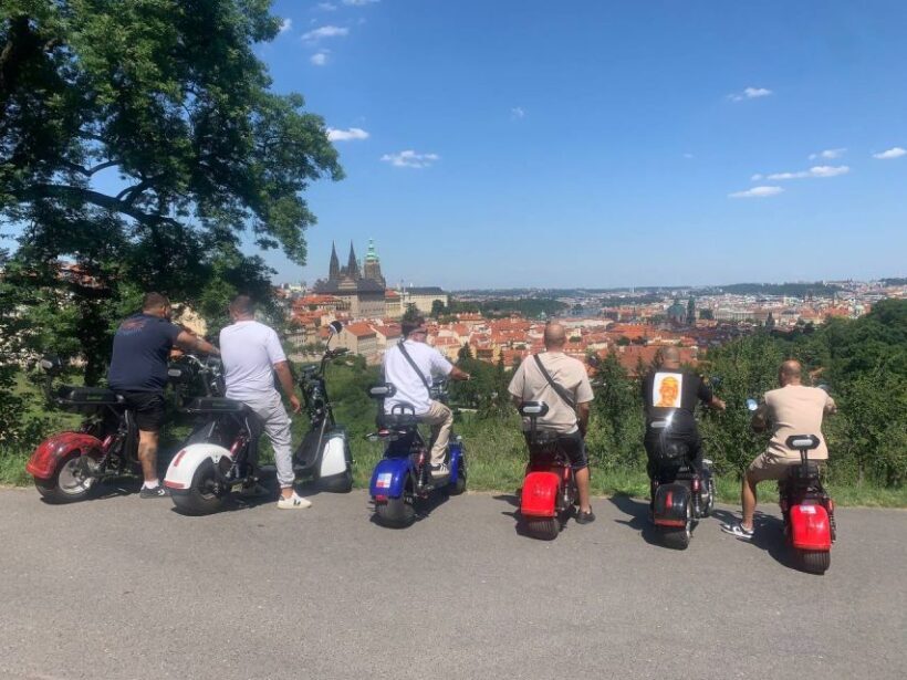 Prague 3 Hours Grand Fat-tire E-scooter Tour - Key Points