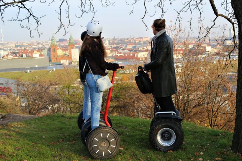 Prague: 4-Hour Segway and Scooter Tour with Lunch and Drinks - Key Points