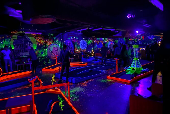 Prague Black Light Mini Golf Admission Ticket - Additional Activities and Amenities